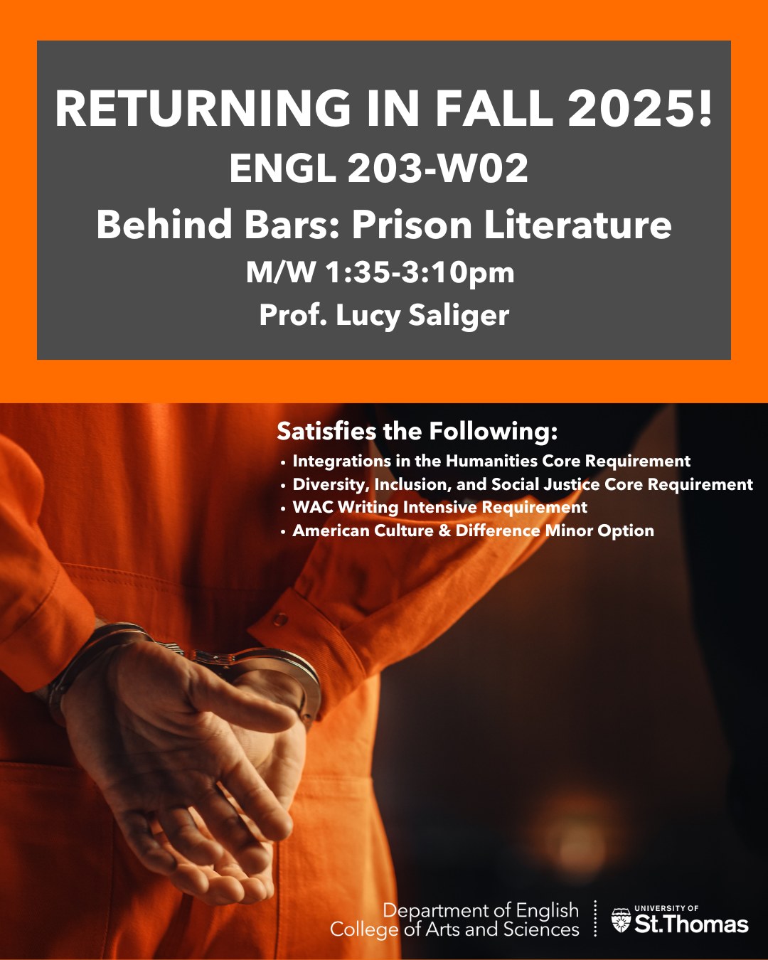 St. - 🔗 Behind Bars: Prison Literature (ENGL 203-W02) – Uncover the ...