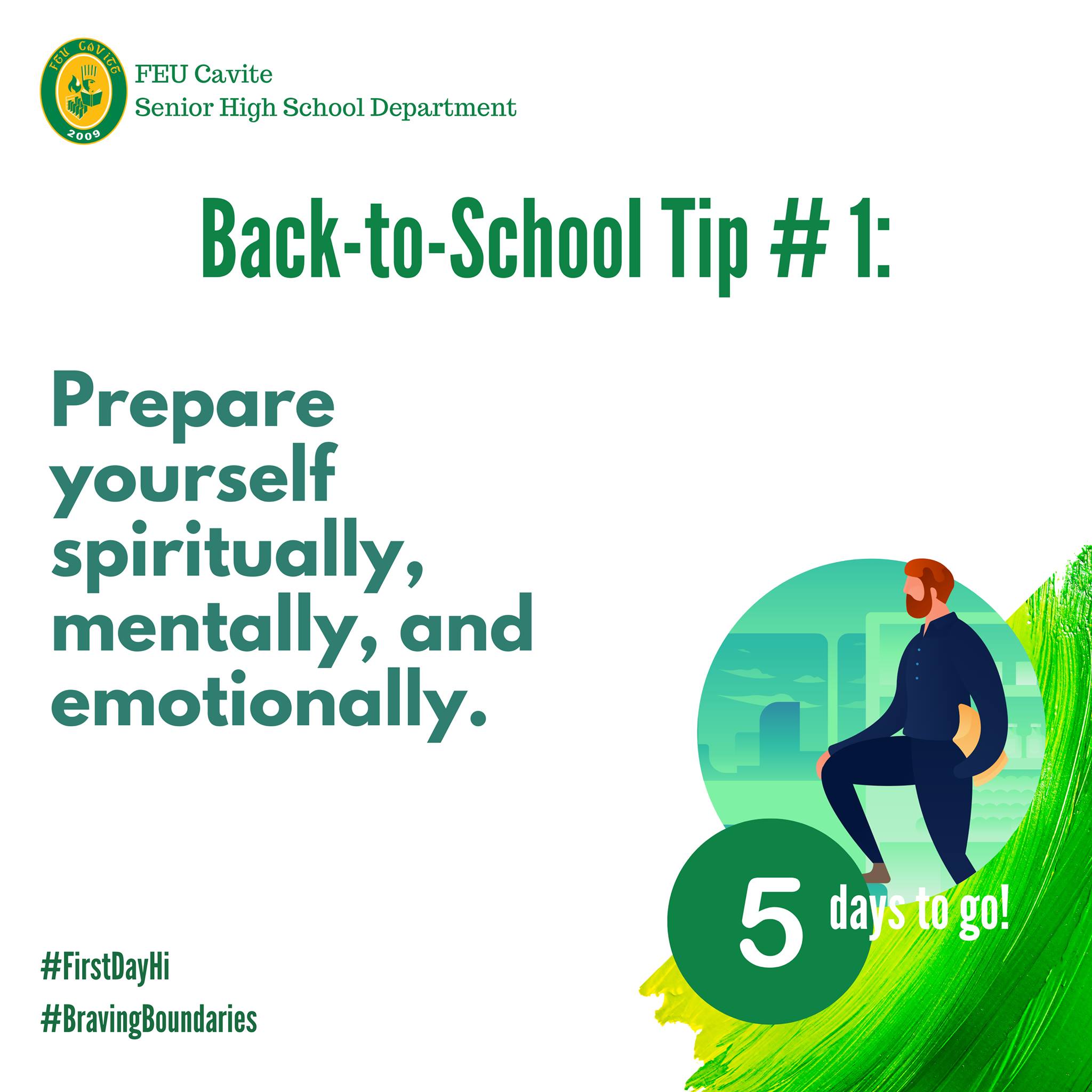 FEU Cavite Senior High School - Horns up SHS Tams! Are you ready to go ...