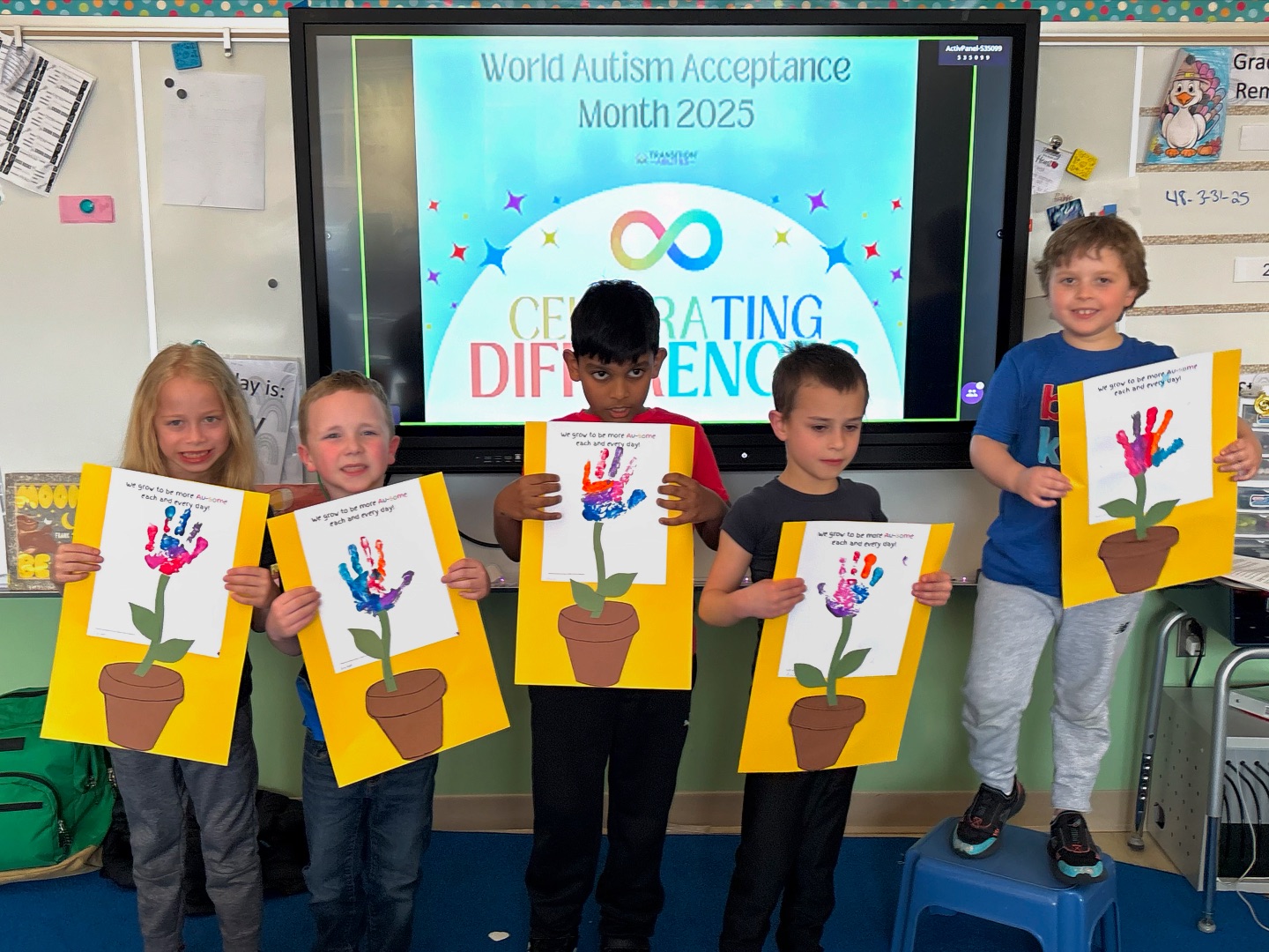 North - Celebrating World Autism Awareness Day at Ross Elementary! 💙💙💙 ...