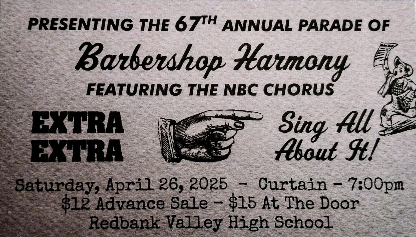 RedbankValley.org - 🎶 EXTRA! EXTRA! Sing All About It! 🎶 Get ready for ...
