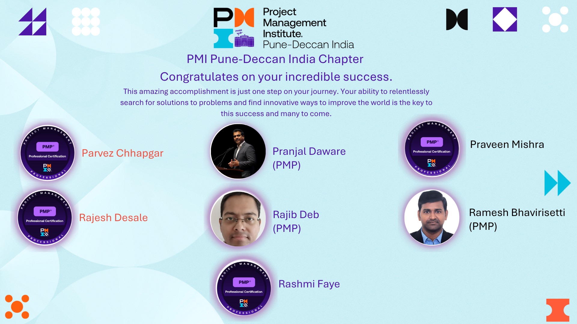 Pmi Pune Deccan India Chapter Pune