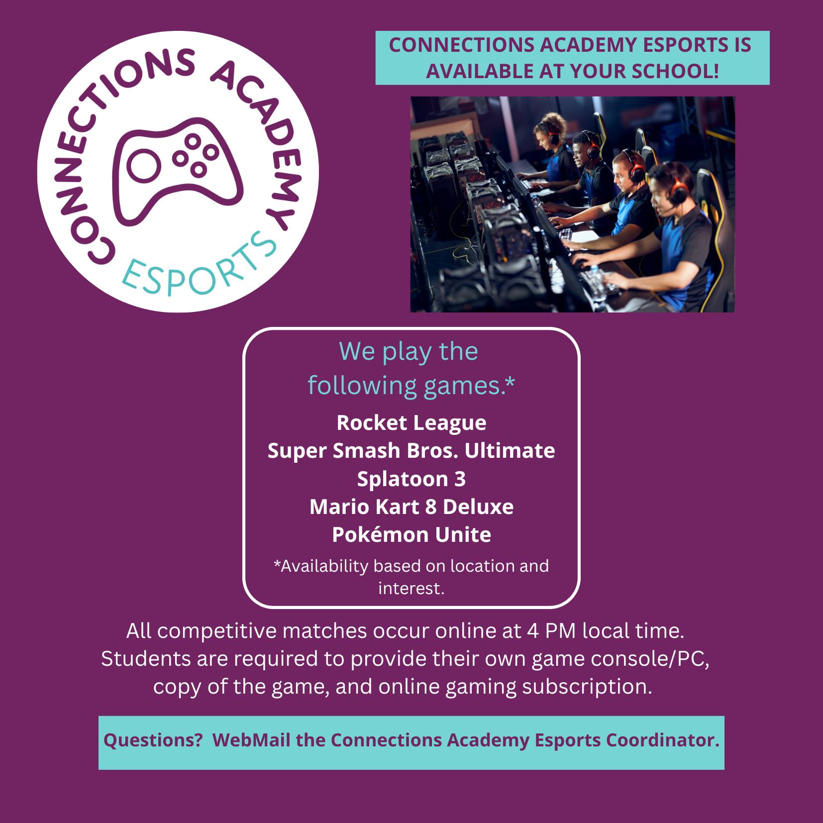 Tennessee - 🎮 Attention Middle School Gamers! 🎮 Connections Academy ...