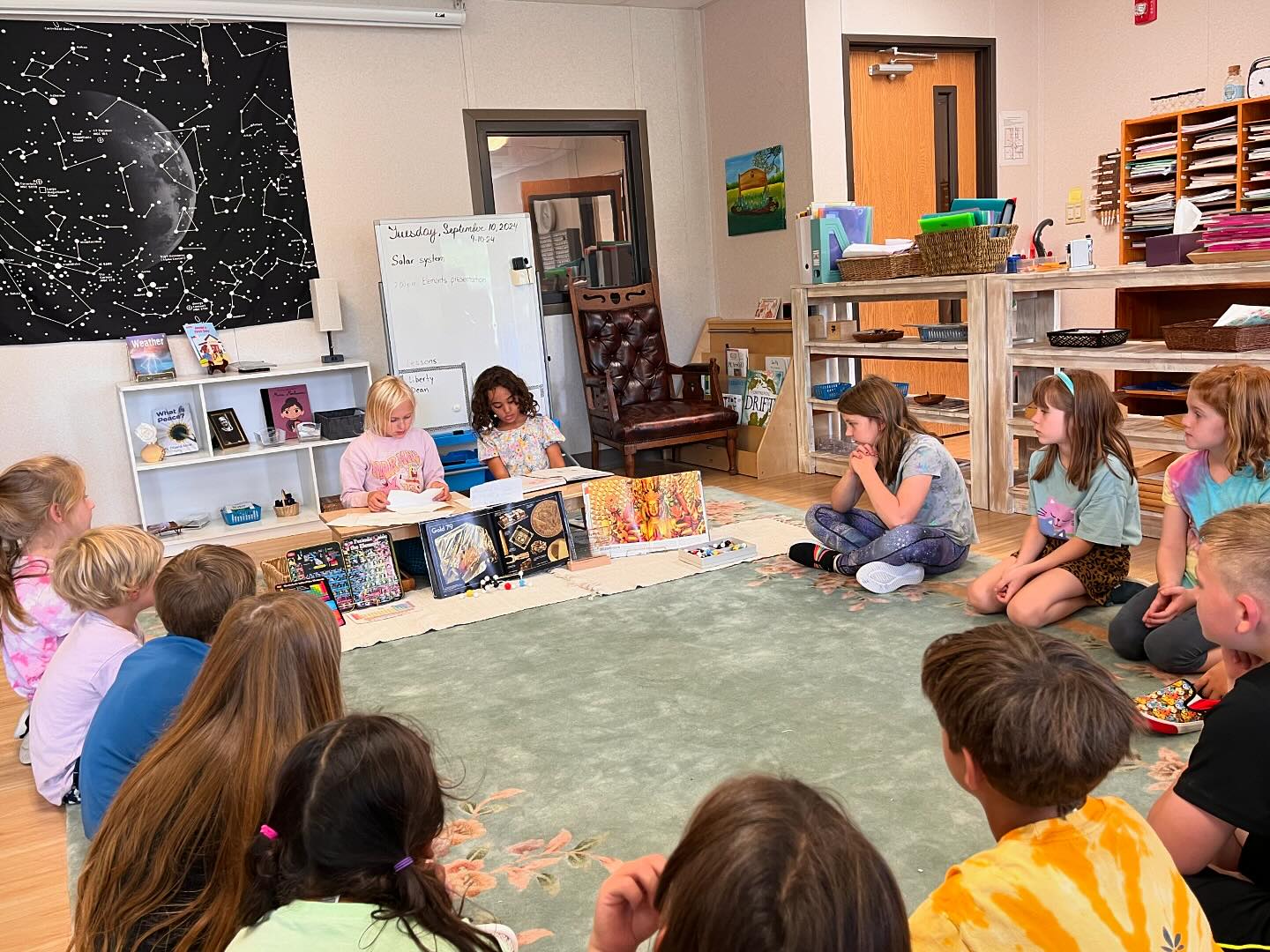 Nature Walk Montessori School - These students are presenting the ...