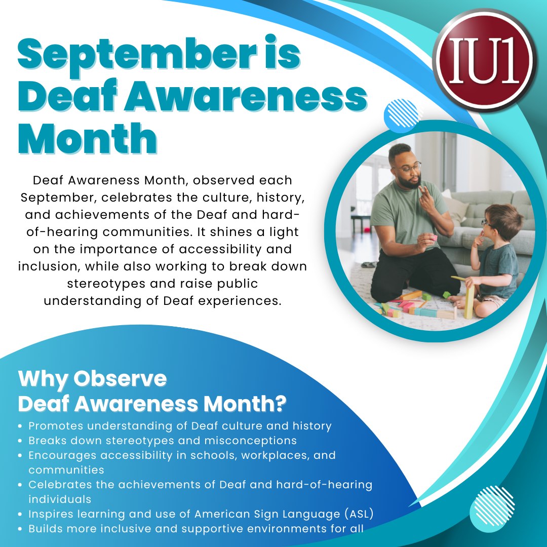 Intermediate - September is Deaf Awareness Month — a time to celebrate ...