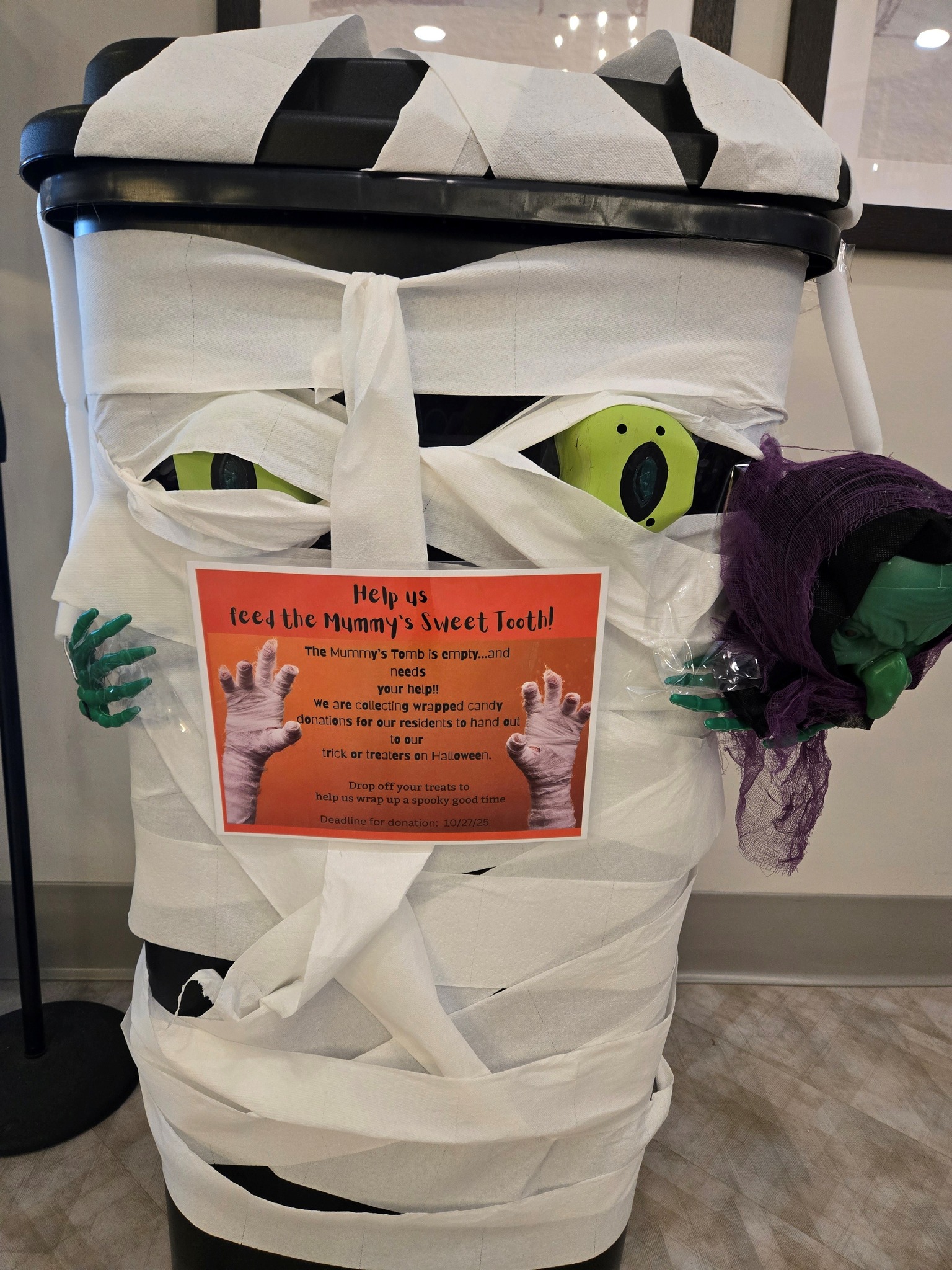 Heritage - OUR MUMMY IS CANDY COLLECTING! Please help us feed the Mummy ...