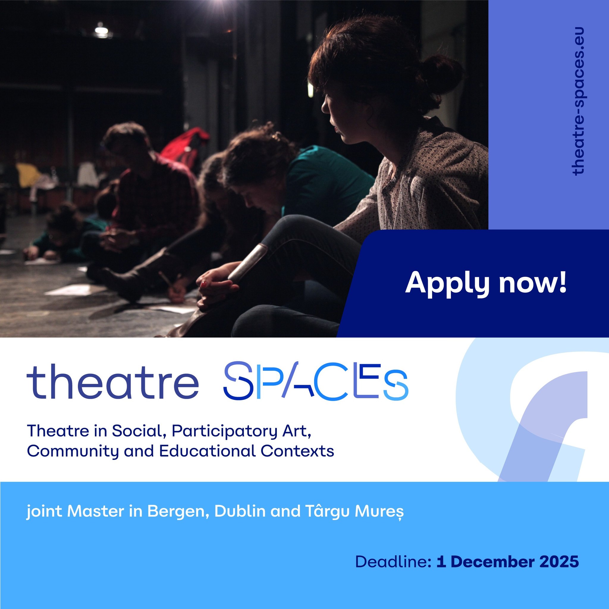 Theatre SPACEs is the first Erasmus Mundus Joint Master programme ...