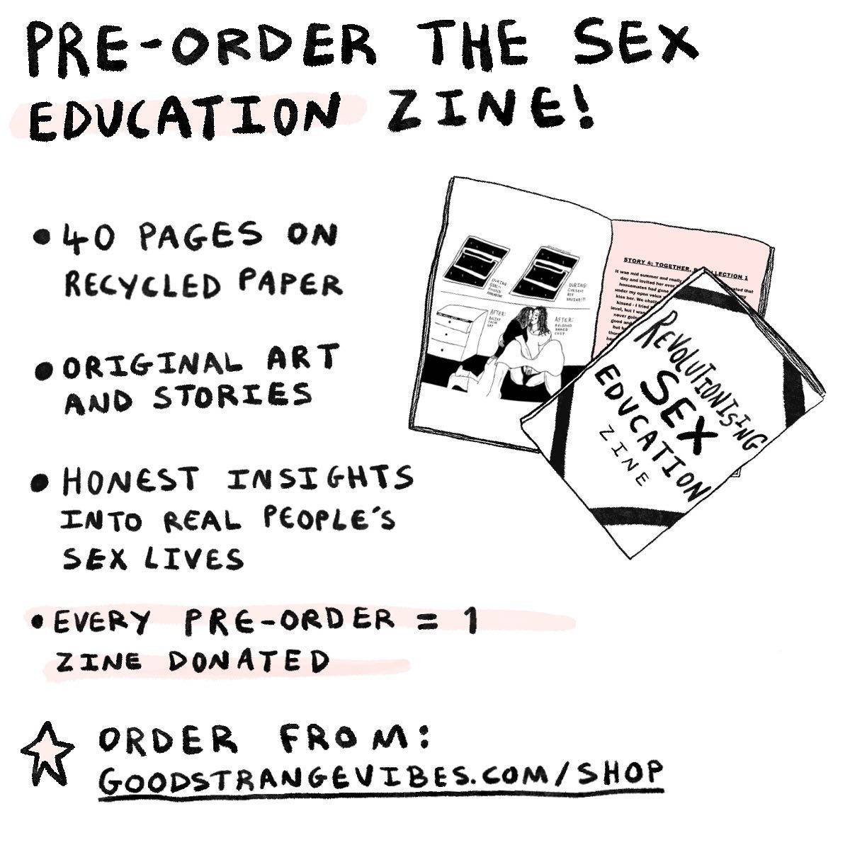 The Revolutionising Sex Education Zine Goodstrangevibes