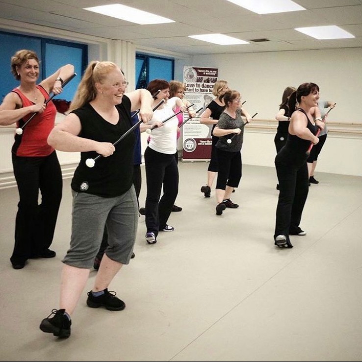 On - We're using canes as a prop in our current routine to 'Broadway ...