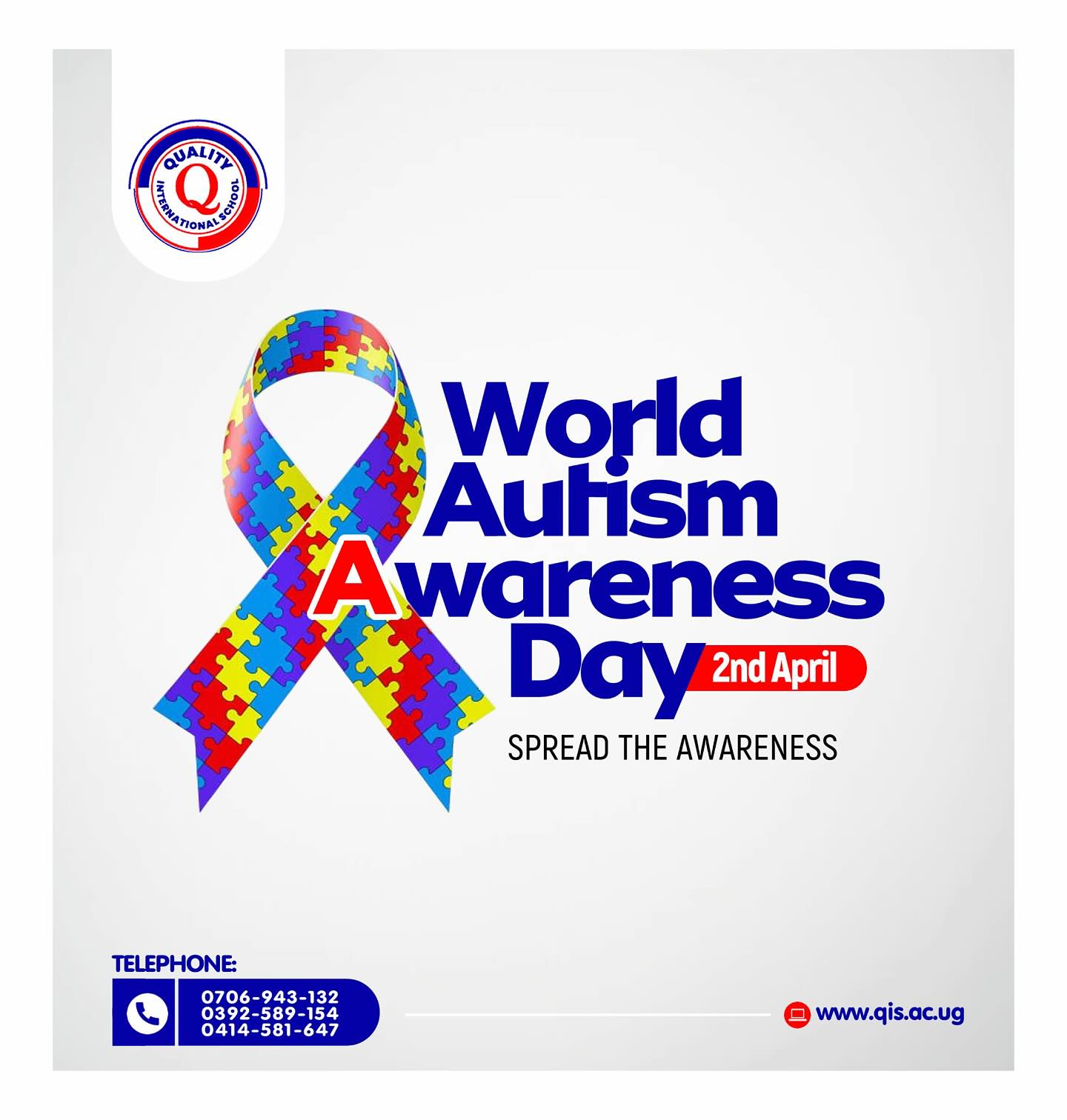 Quality - Celebrating World Autism Day! At Quality International School ...