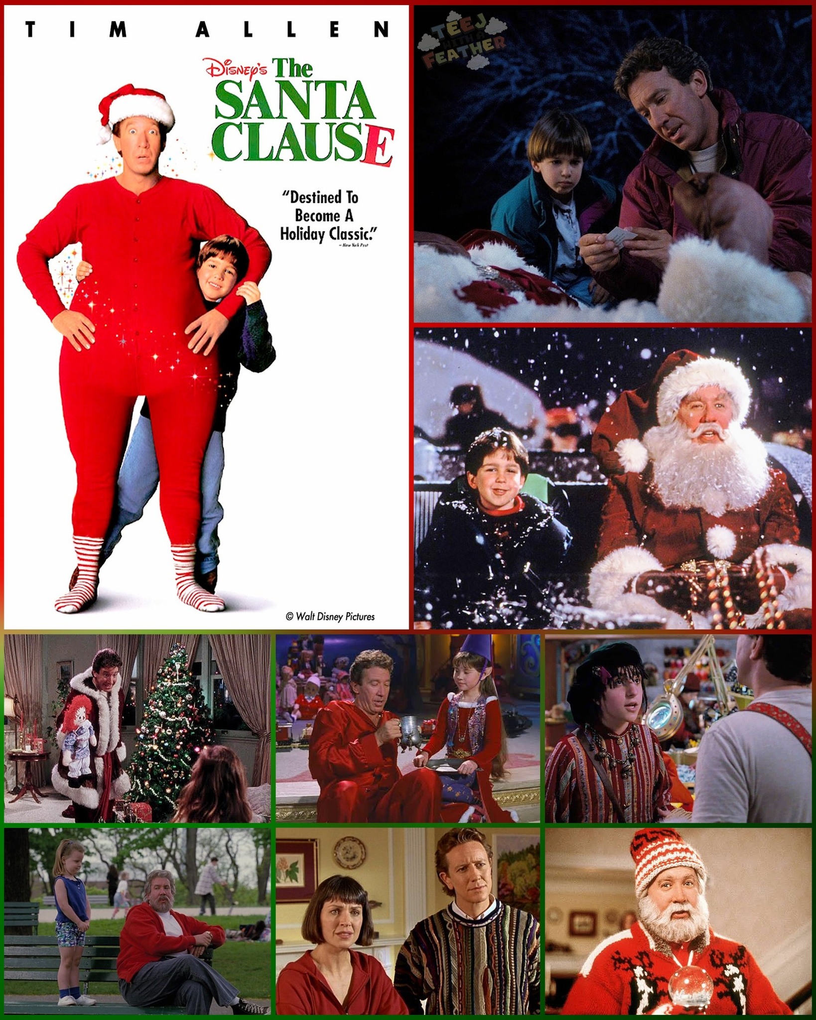 Teejwithafeather - On this day, November 11, 1994, The Santa Clause hit ...