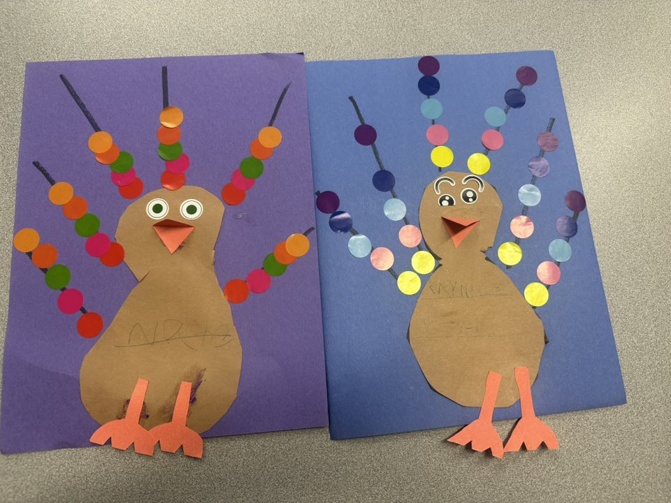Kim - Turkey Time in OT! My students and I made the cutest fine-motor ...