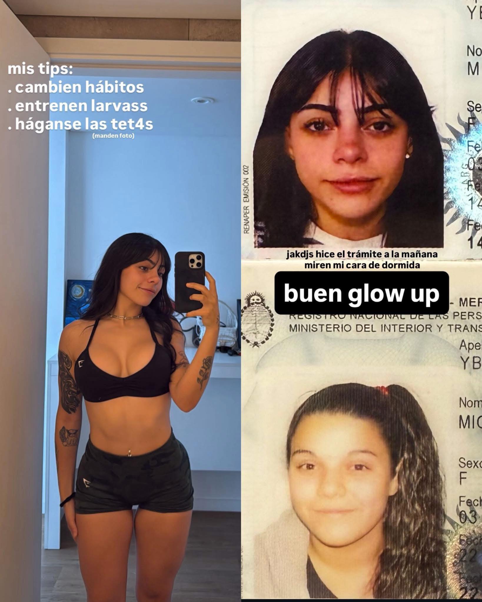 Auronplay Milica Subió A Su Instagram Su Antes Y Después 😍 ️ Facebook