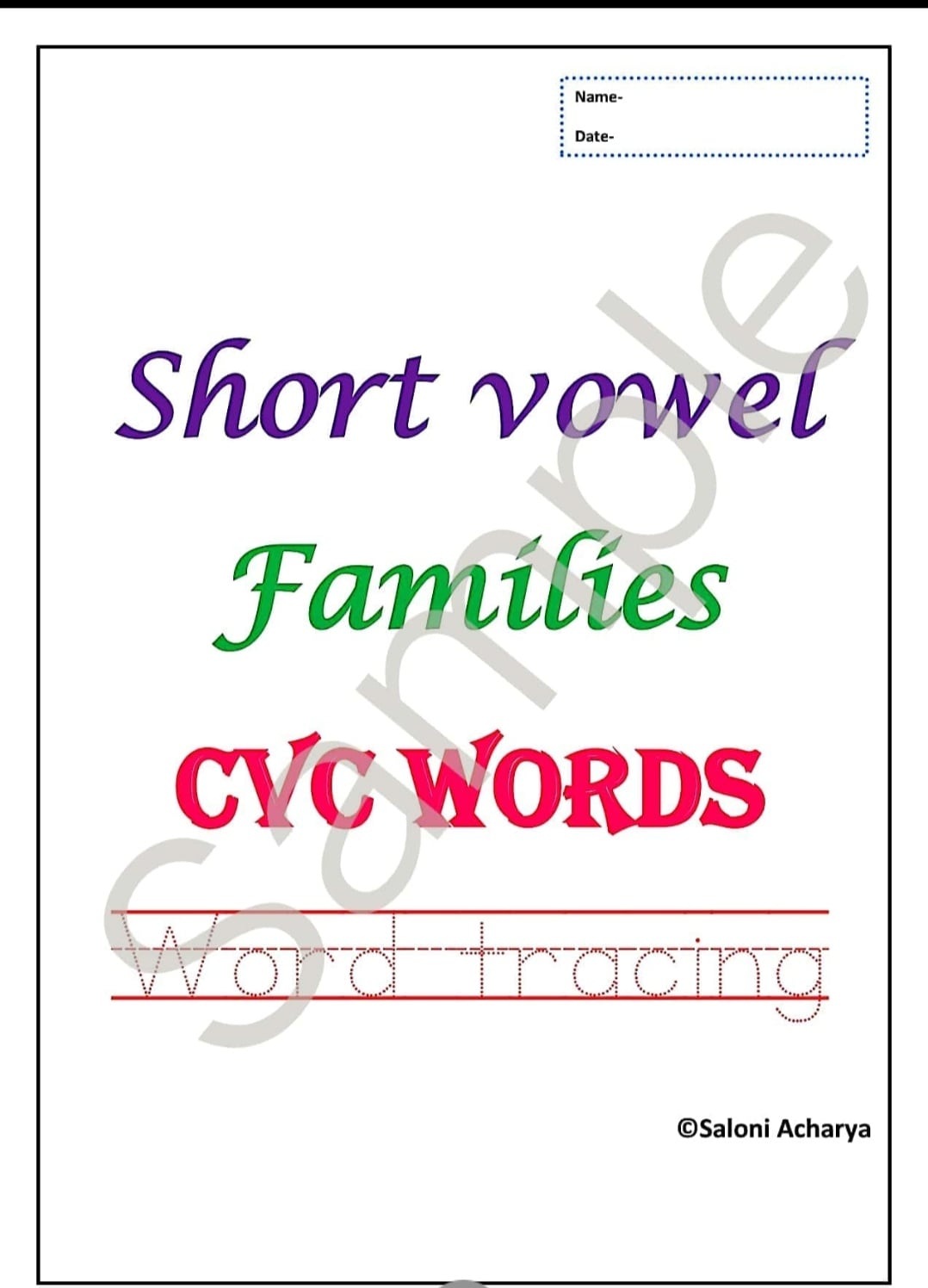 Learning Deck - EPP #1- Short vowel families CVC words... | Facebook