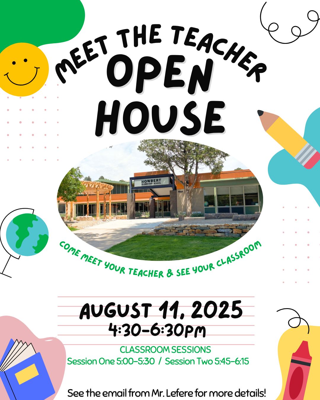 Meet The Teacher & Open House