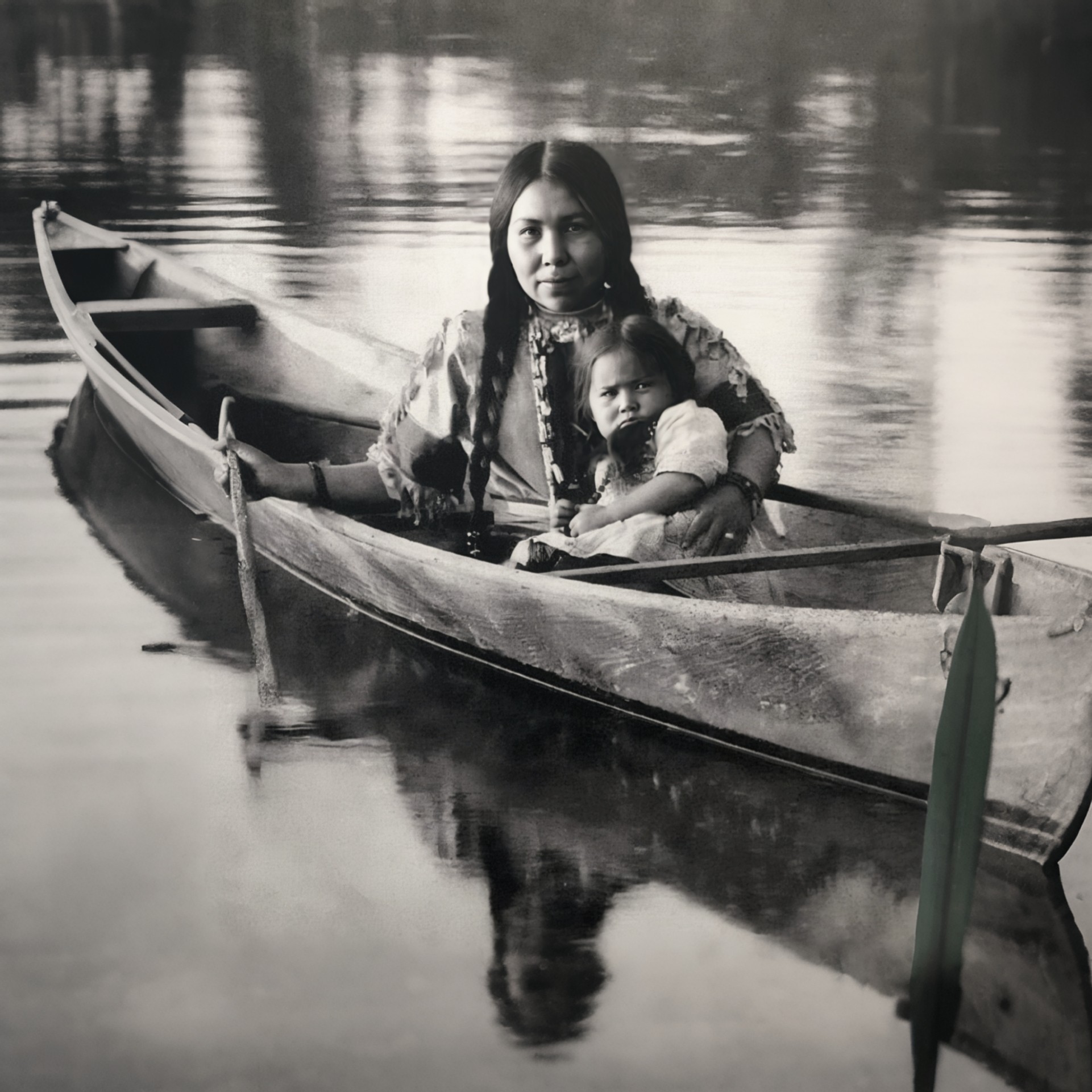 Pow - For Native Americans, the wooden canoe—particularly the dugout or ...