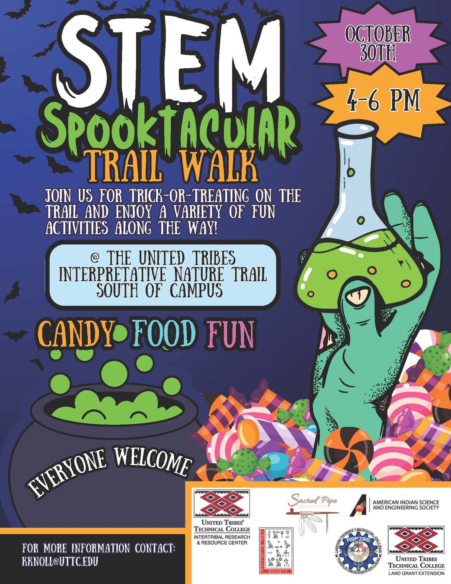 United - 🎃🧪 Happening THIS WEEK: STEM Spooktacular Trail Walk! 👻🍬 Get ...