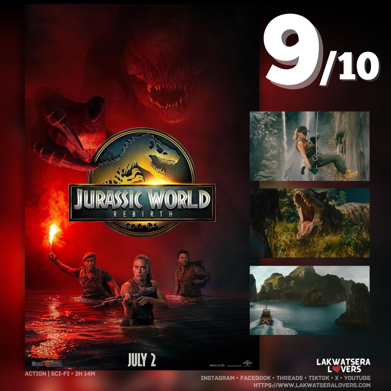 Lakwatsera - Jurassic World: Rebirth (2025) This is the seventh film in ...