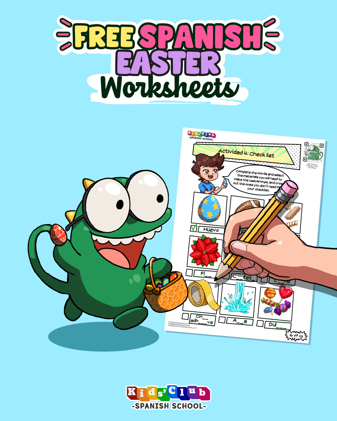 Kids' - 🐣 Get Ready for Easter with our Fun Spanish Activities! 🌸 📥 ...