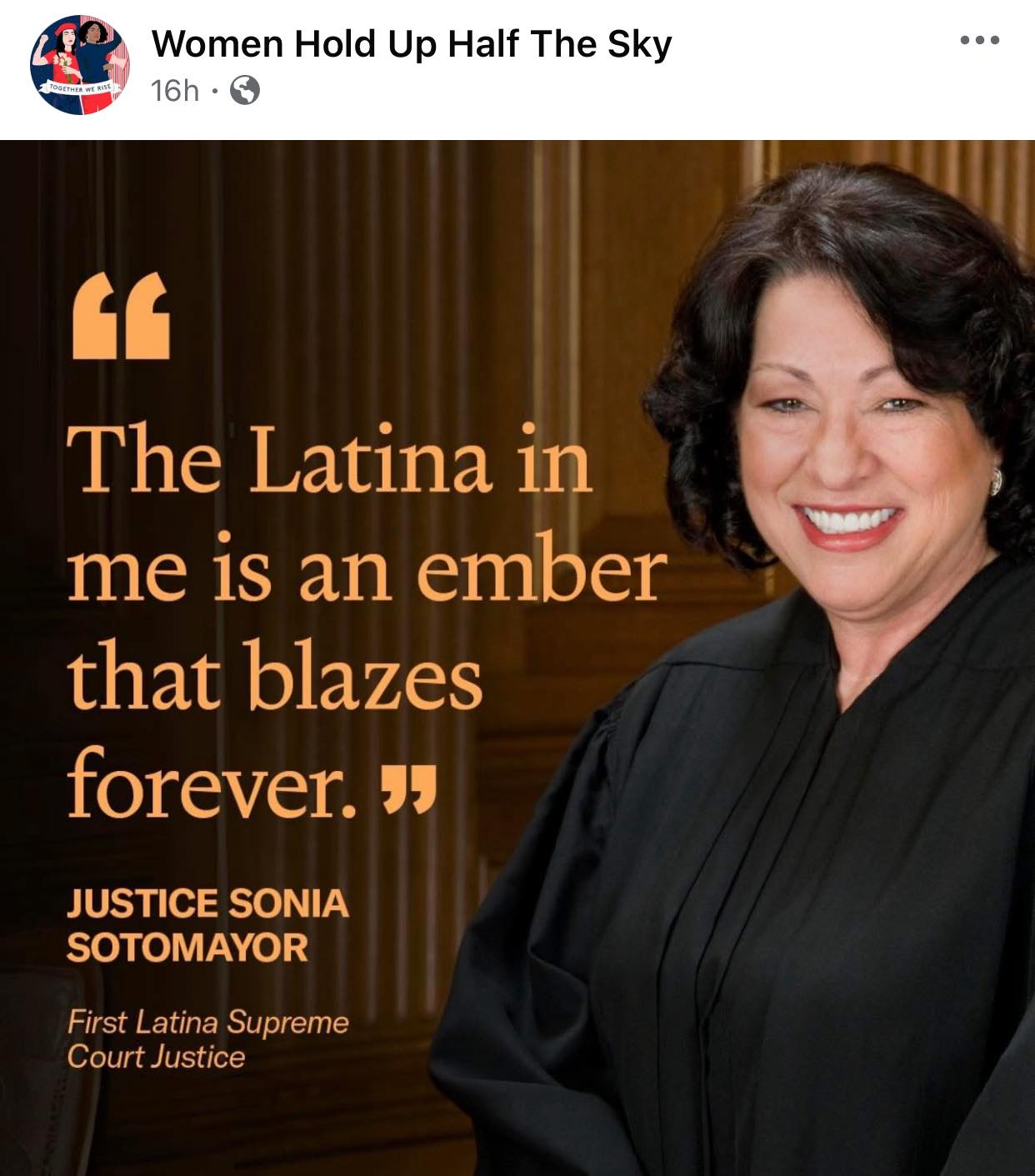 Women - #JusticeSoniaSotomayor #WomenForward ♥️🏛️🇺🇸⚖️ | Facebook