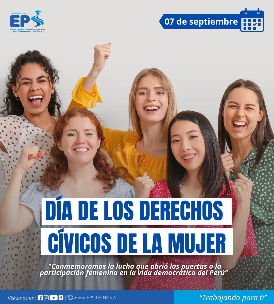 Empresa 💜💧 Felíz Día De Los Derechos Cívicos De La Mujer 💧💜 La Eps 8871
