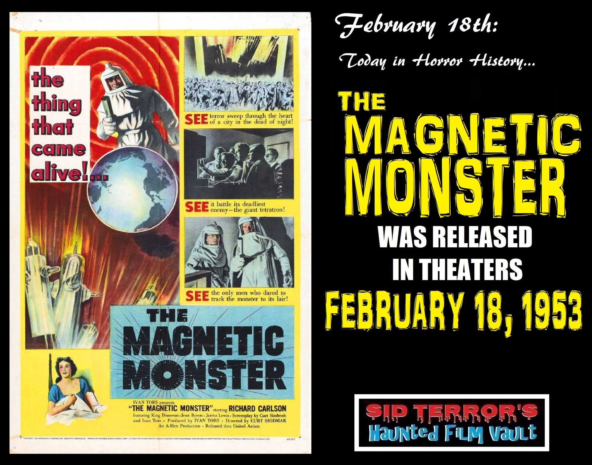 Sid - FEBRUARY 18TH: This Day In Horror Movie History is the 72nd ...