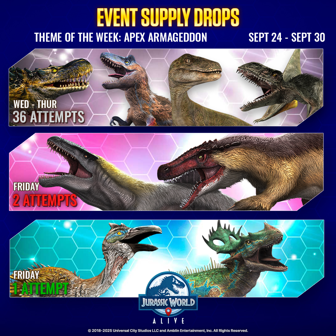 Jurassic World Alive - Our FAQ section is there to support all new and ...