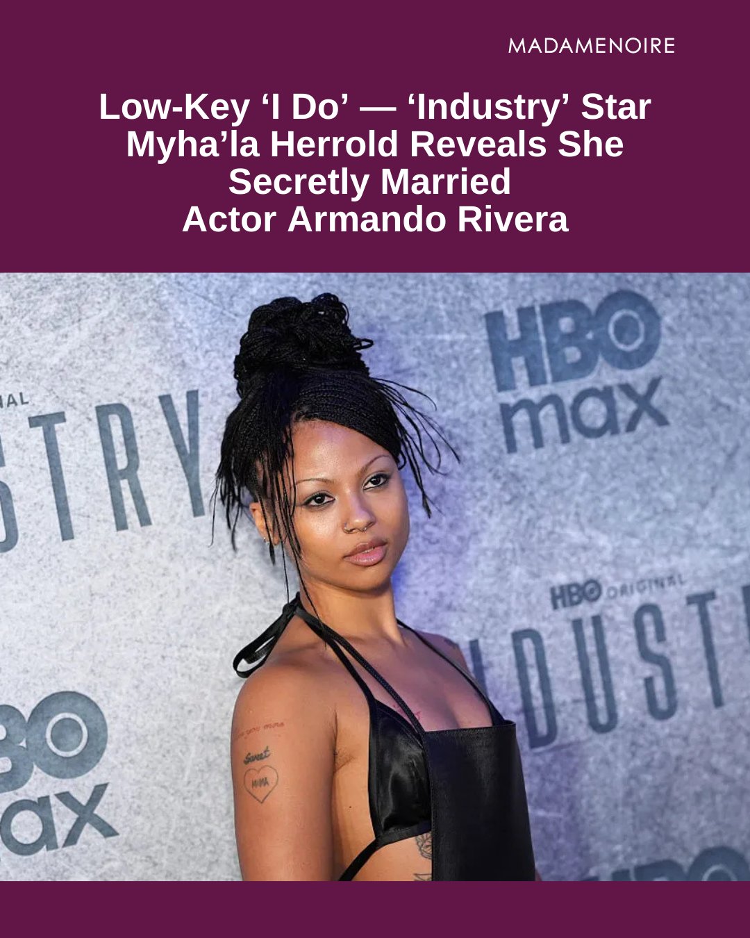 Madame Noire Actress Myhala Herrold Revealed She Facebook