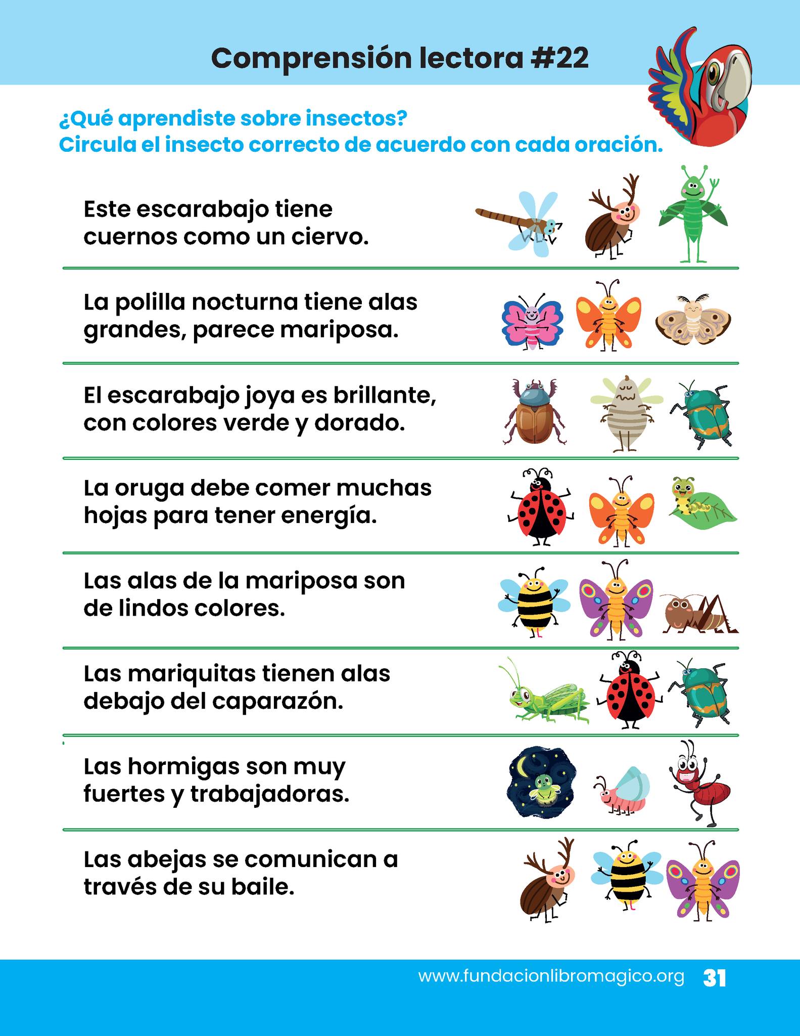 Fundación Libro Mágico - https://www.libromagico.net/repaso/1gclectura1 ...