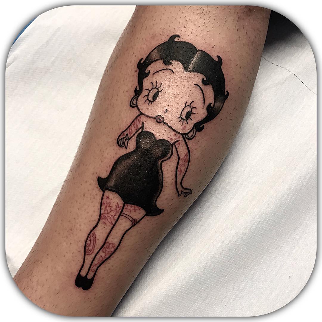 Sexy Betty Boop Tattoos