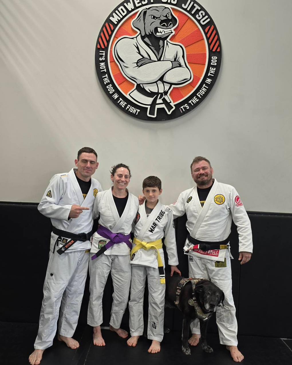 Midwest Jiu Jitsu Academy Ethan Working His Grips For A Takedown 8244