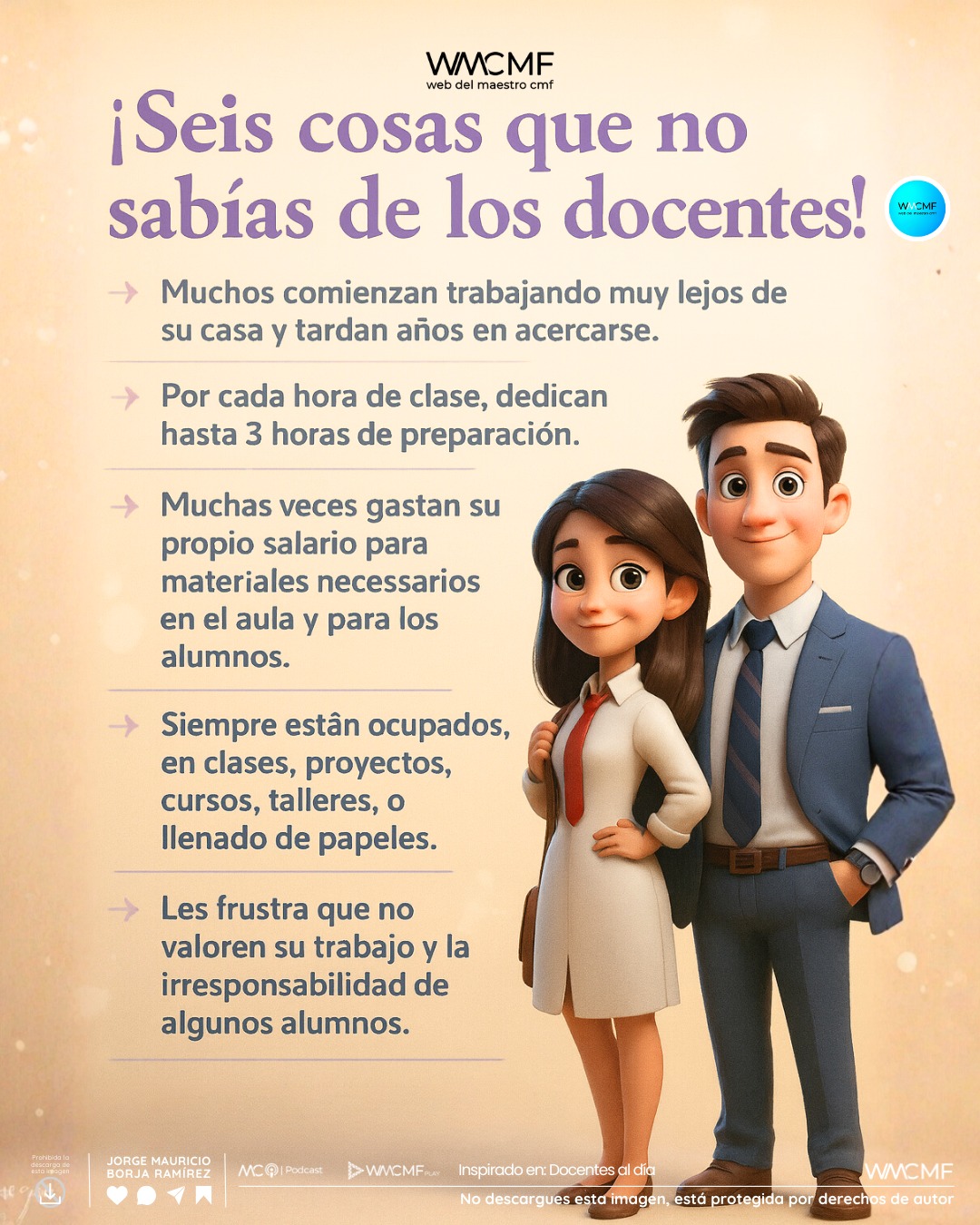 Web - Cosas que no sabías del maestro o profesor de tu hijo. Enlace ...