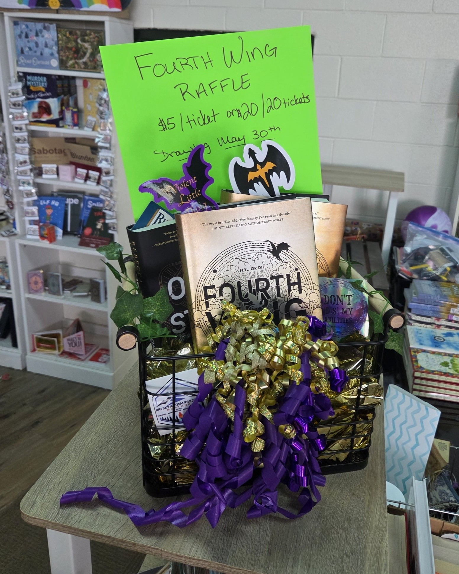 Big - ️Fourth Wing Raffle ️ Raffle includes the first 3 books of the ...