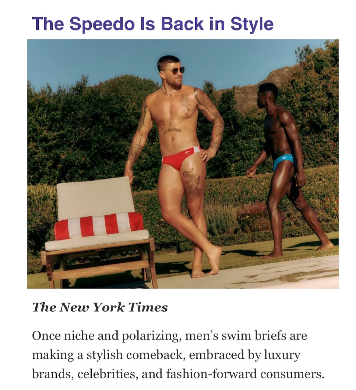 Eric Jackson Speedo Thursdays And Often Facebook