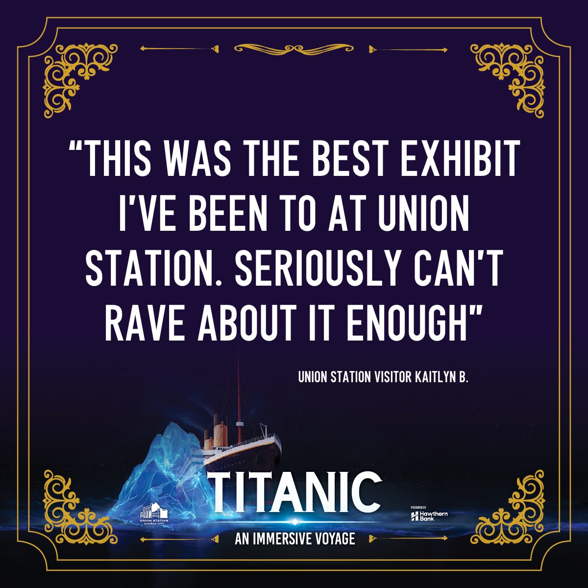 Union - TITANIC: AN IMMERSIVE VOYAGE — Now open at Union Station! Join ...