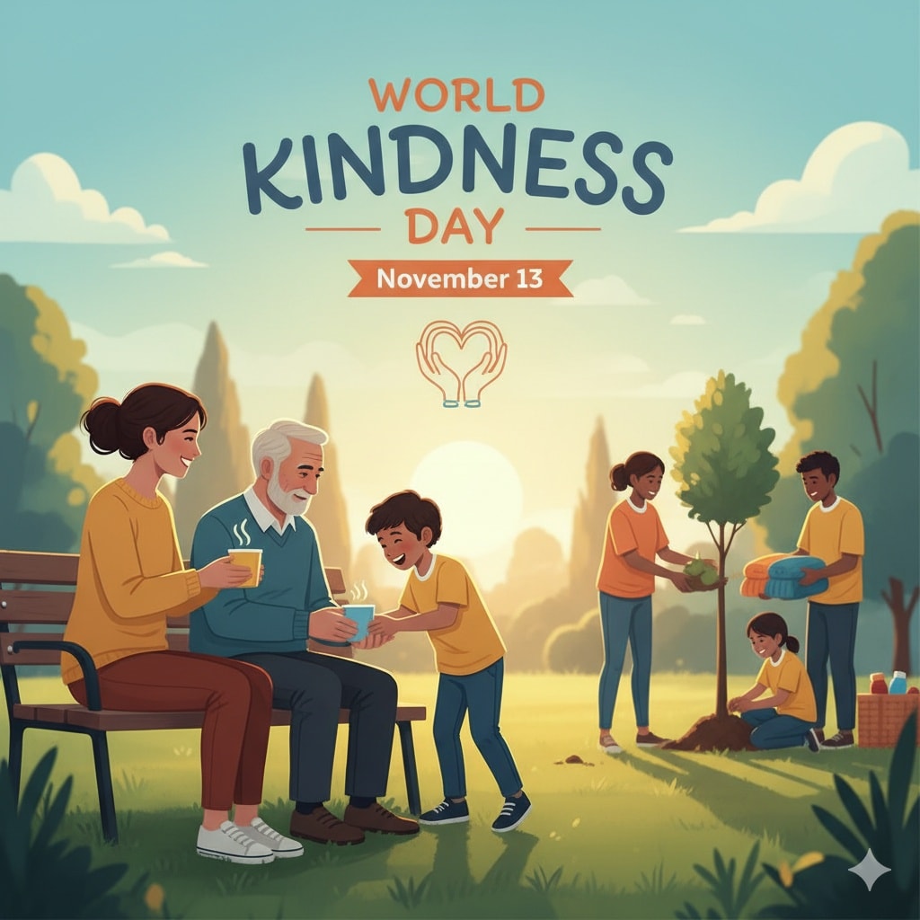 Grays - 🌎 Happy World Kindness Day, Grays Harbor! 💙 Today is a reminder ...