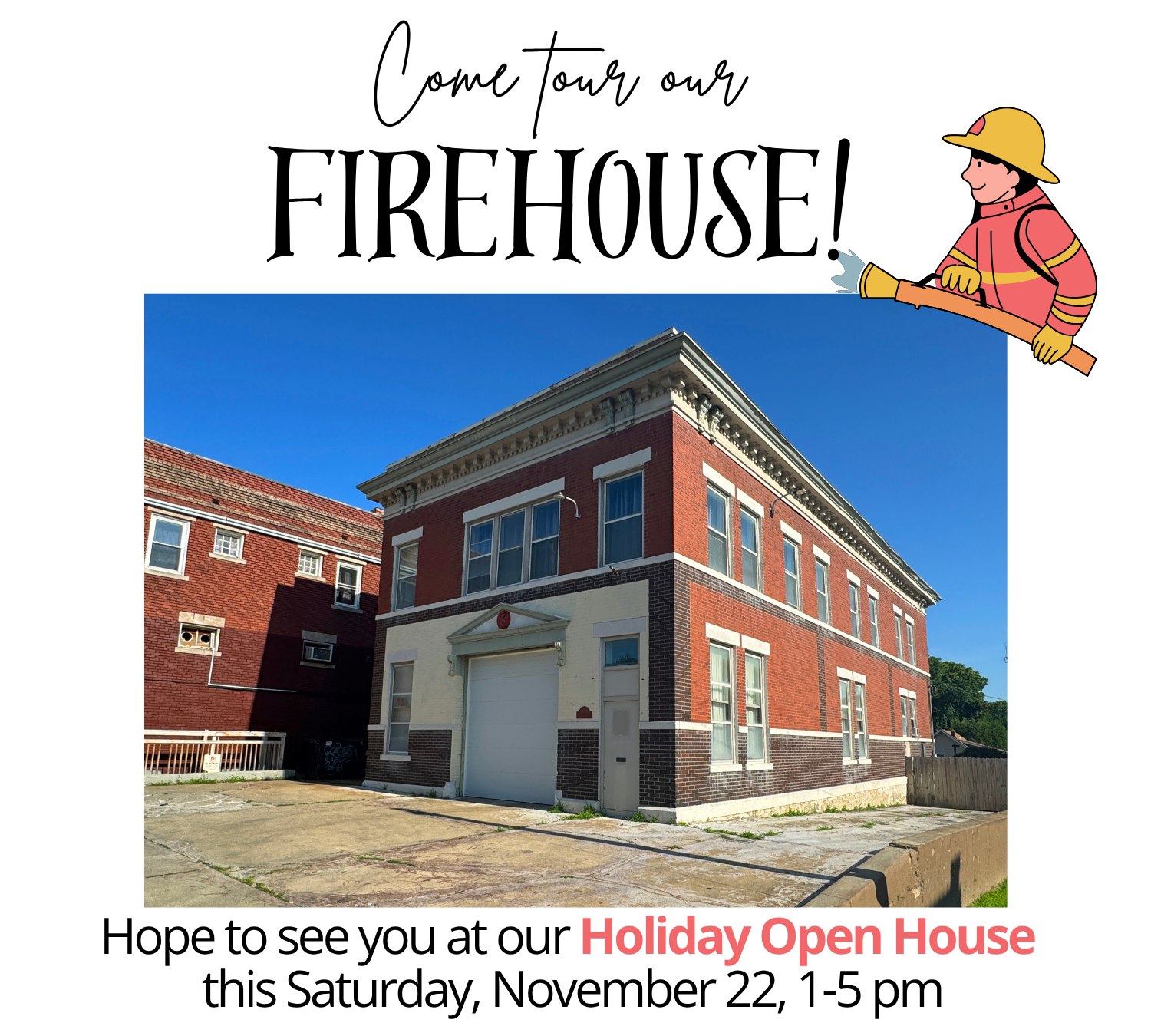 Healing - 🎄 Tour the Firehouse! 🚒 We’re excited to share that one of ...