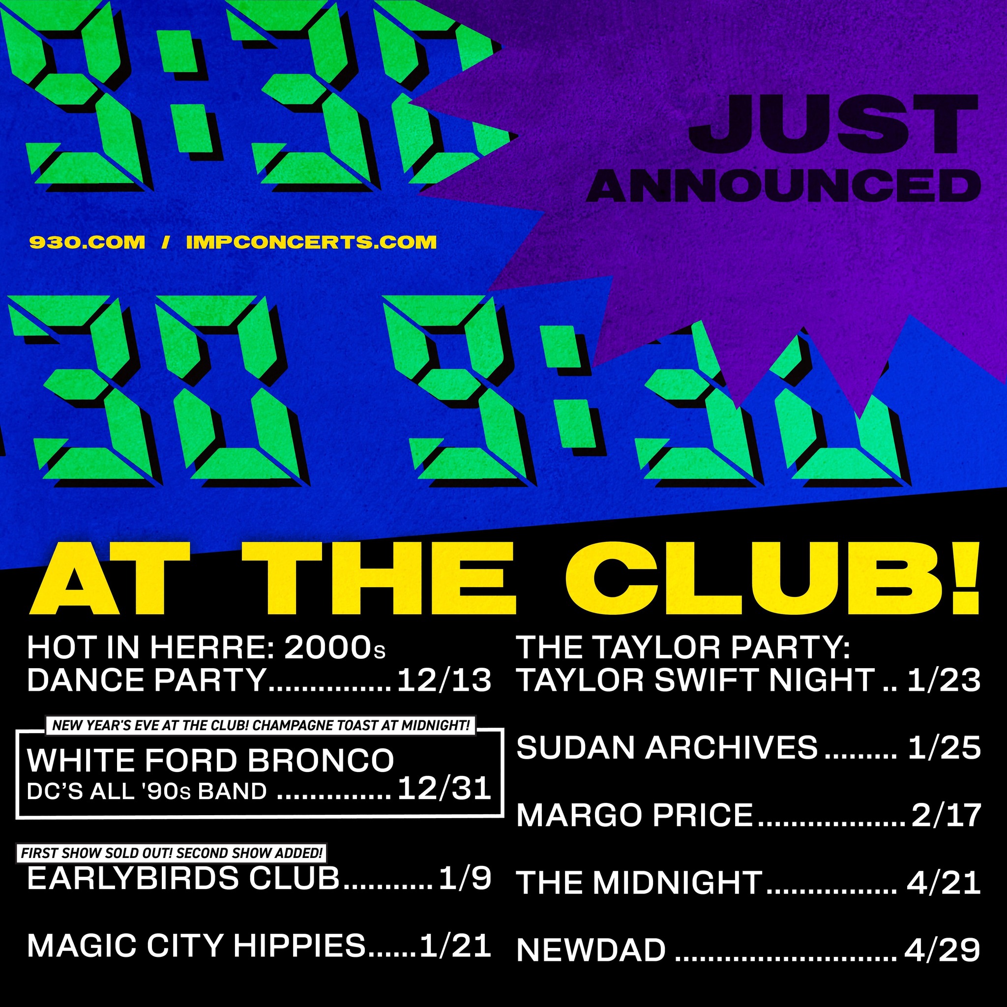 930 Club Just Announced Hot In Herre 2000s Dance Facebook