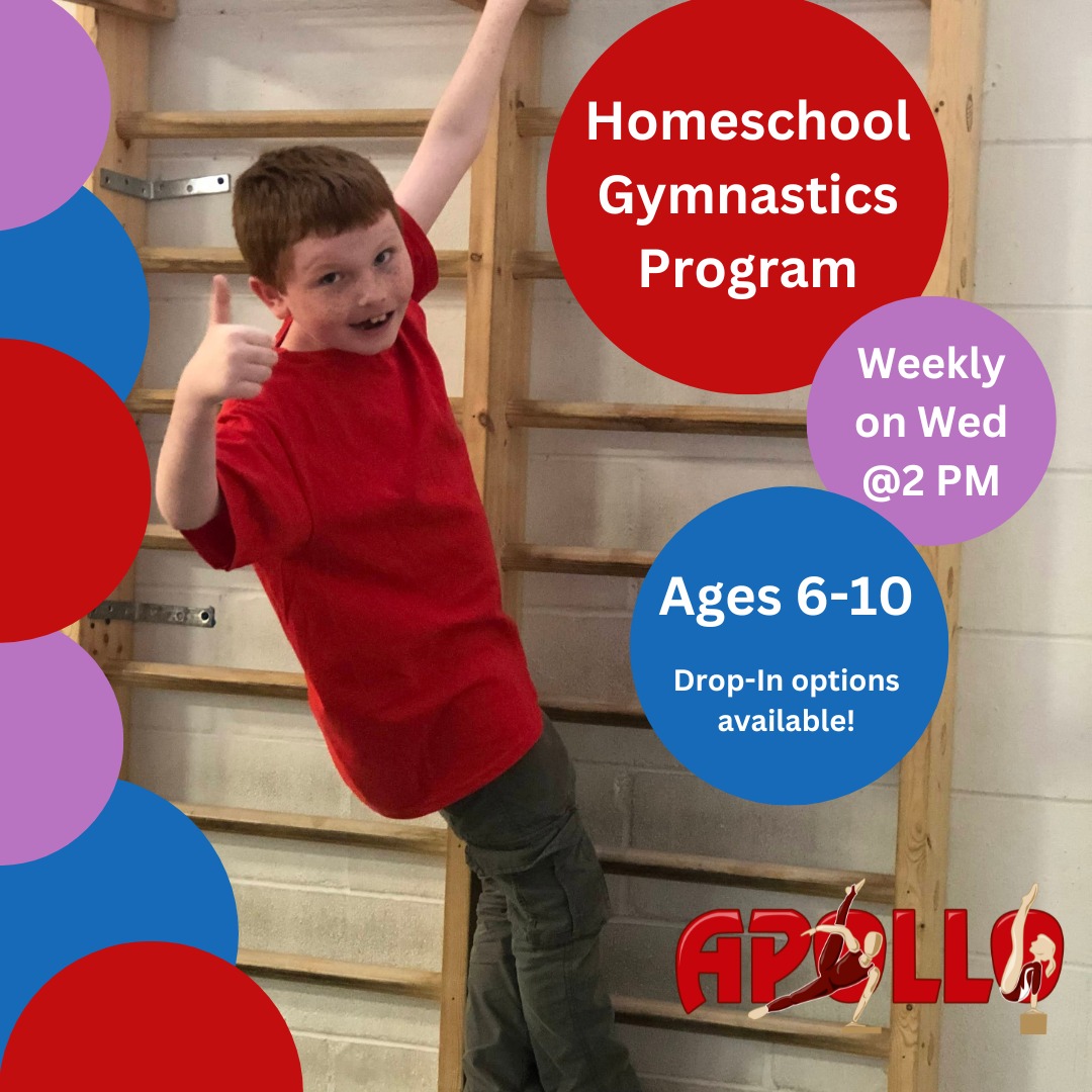 Apollo 🤸‍♂️🏆 Our Homeschool Gymnastics Program Is The Perfect Place