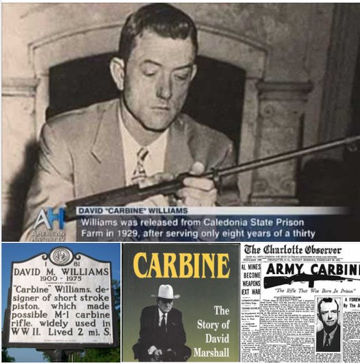 Today November 13 1900 — David Marshall “carbine” Williams Was Born