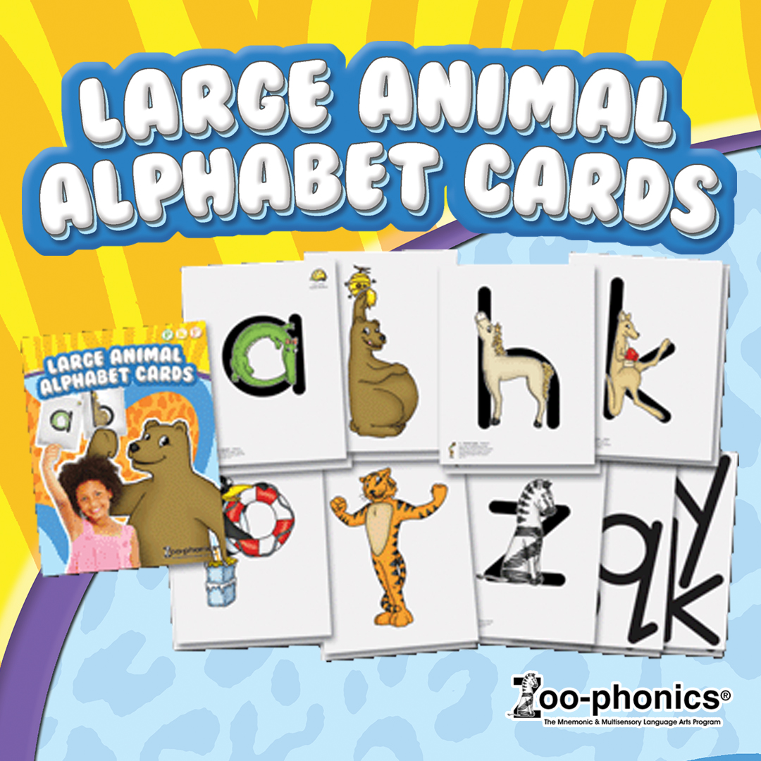 Zoo-phonics, - The Large Animal Alphabet Cards are the backbone of our ...