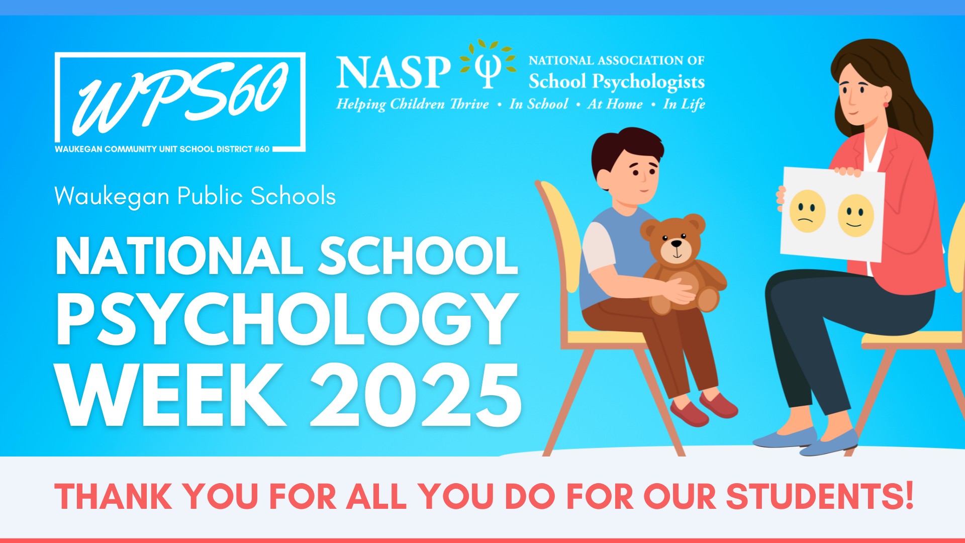 Happy National School Psychology... - Waukegan Public Schools | Facebook