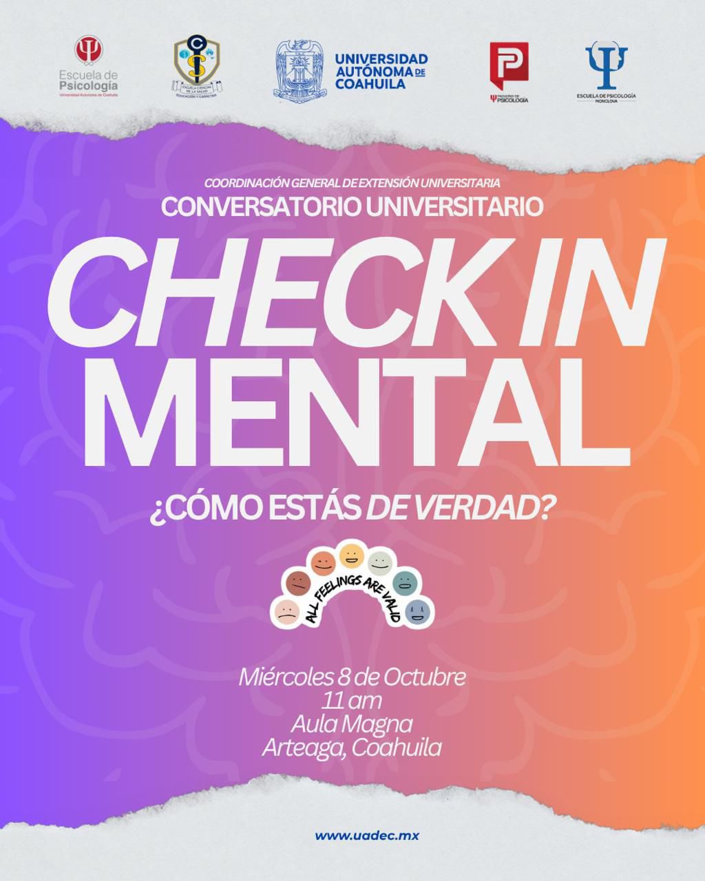 Facultad - 🎗 Check In Mental: ¿Cómo estás de verdad? 🧠💬 Conmemoramos ...