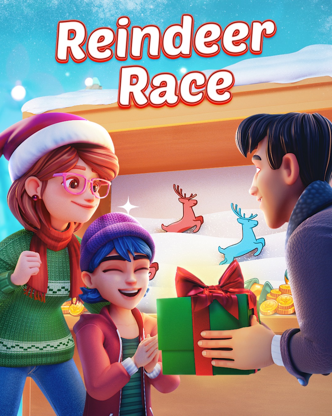 Lily's Garden - 🦌 Reindeer Race! Be the first to complete... | Facebook
