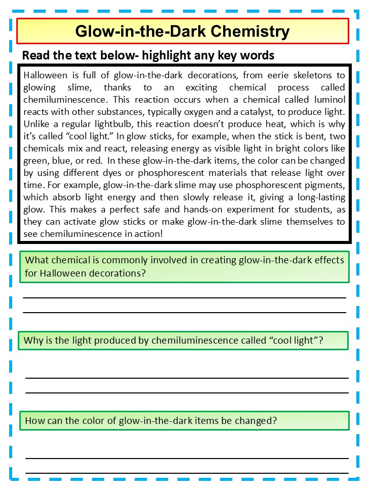 Teach - Incorporating science into Halloween literacy activities can ...