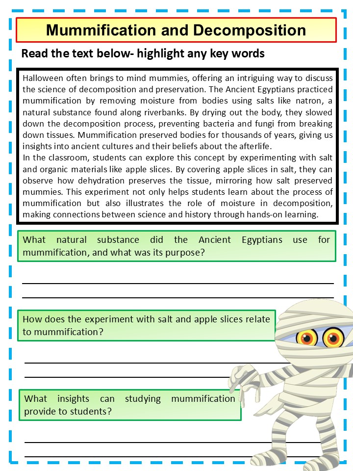 Teach - Incorporating science into Halloween literacy activities can ...