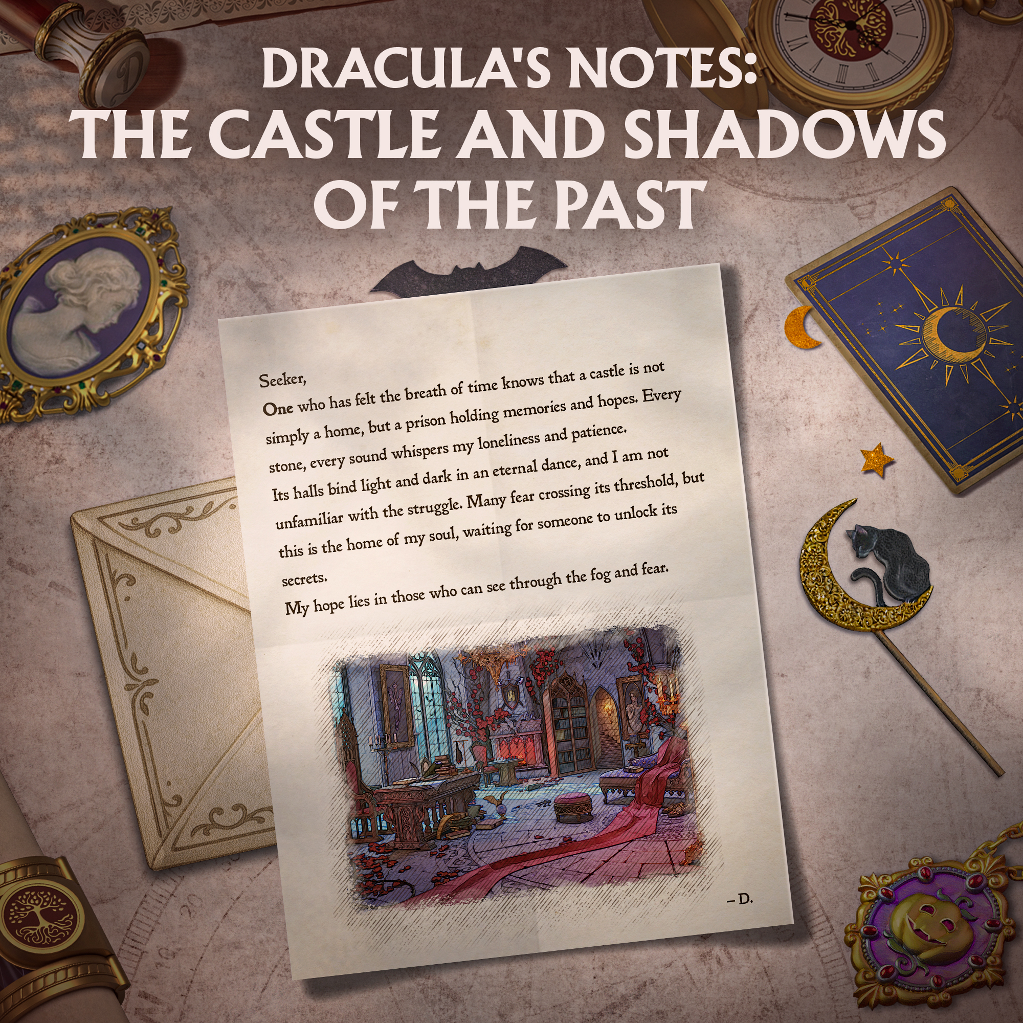 Seekers - 🏰 Another page from the Count’s private ledger appears... In ...
