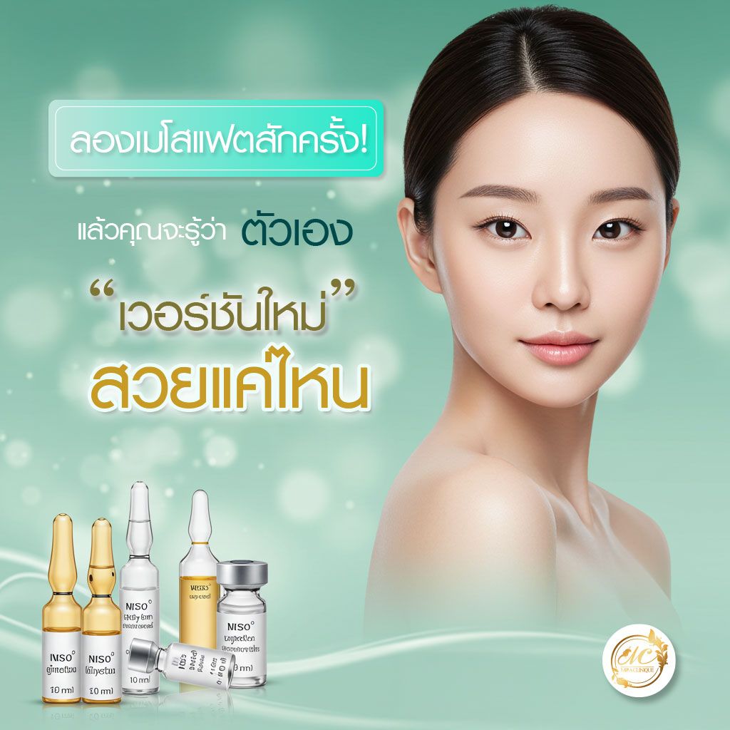 Mira 💉 ลองเมโสแฟตสักครั้ง แล้วคุณจะรู้ว่าตัวเองเวอร์ชันใหม่สวยแค่ไหน
