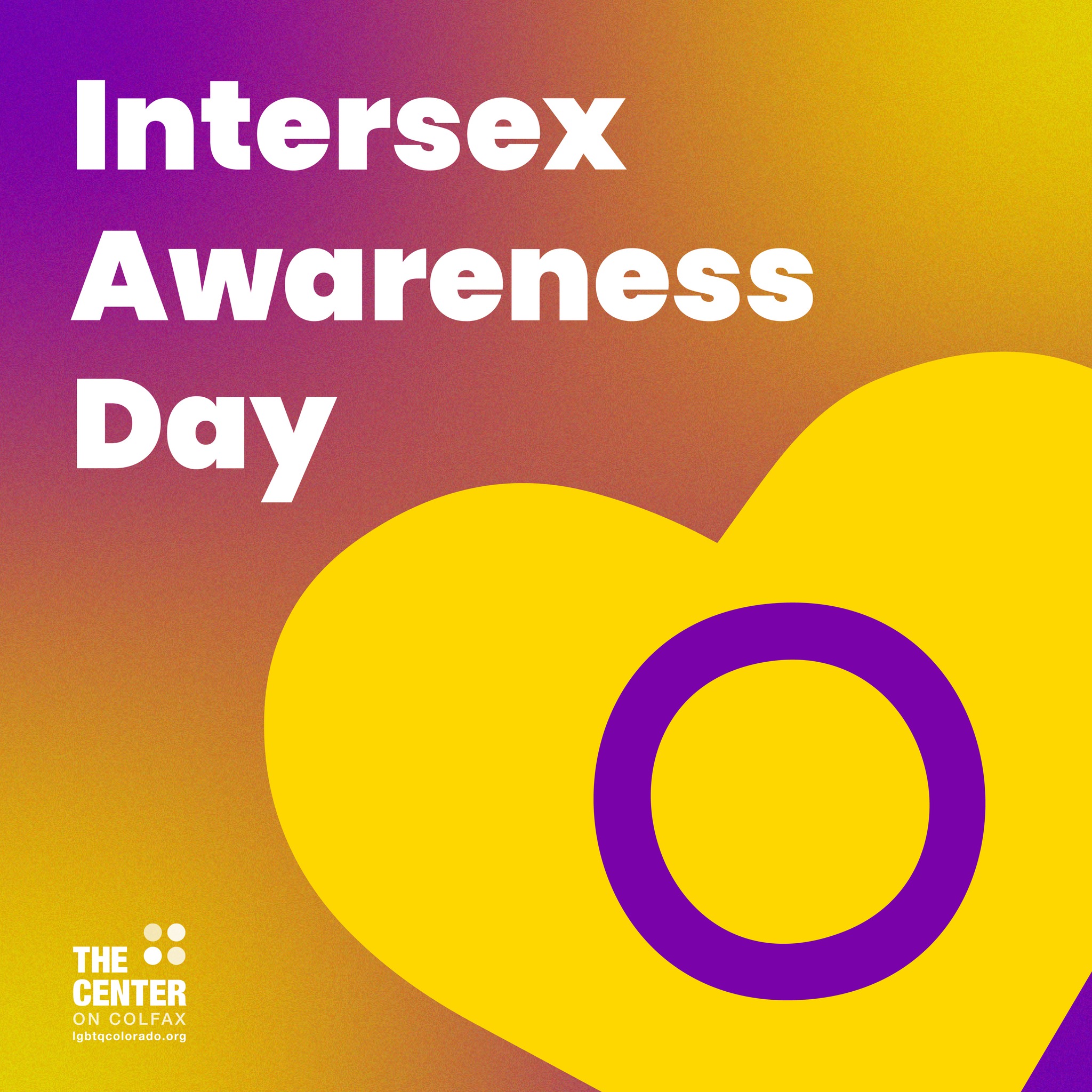 Today Is Intersex Awareness Rainbow Alley Official Facebook