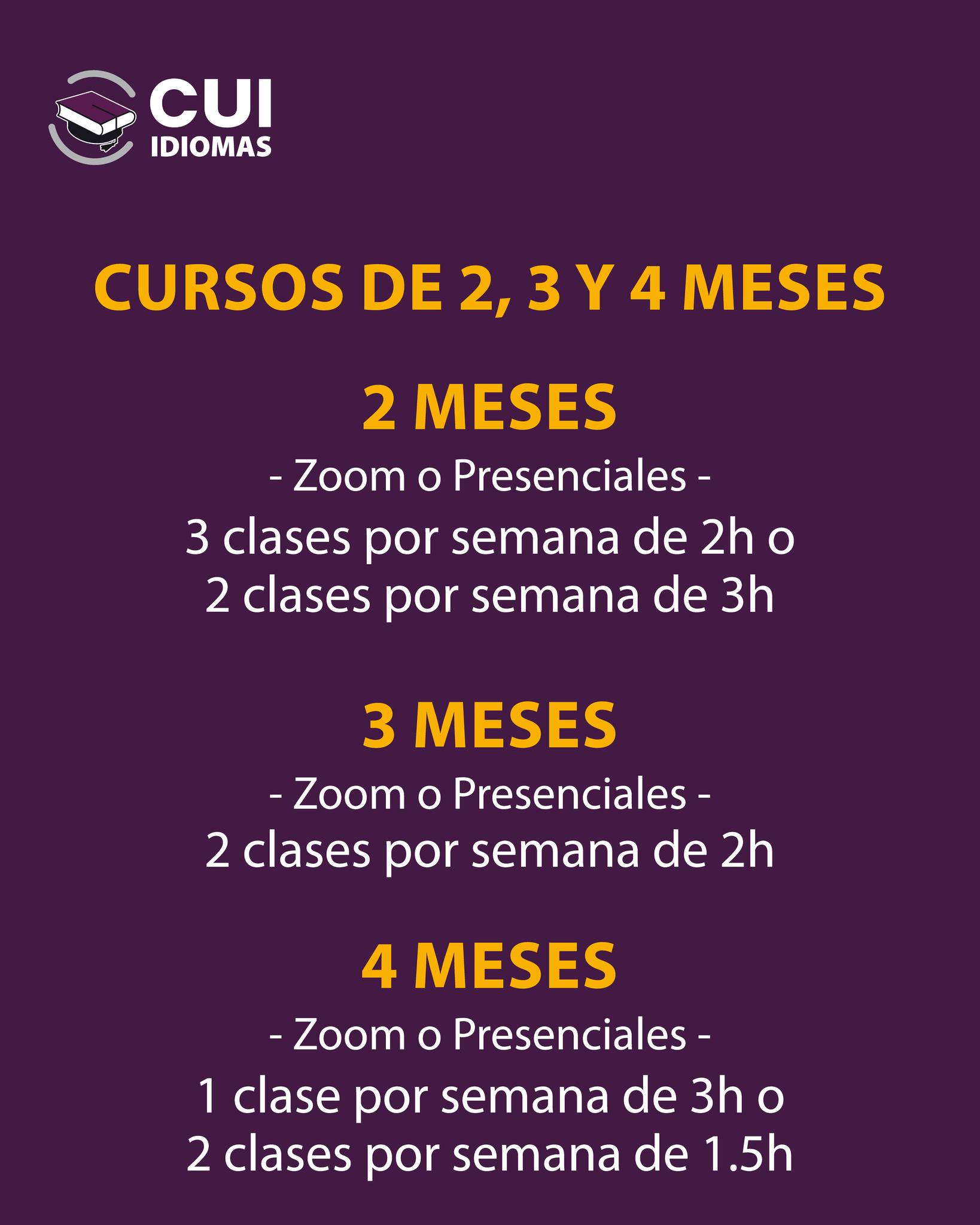 CUI - Centro Universitario de Idiomas - 󾔯 Si no llegaste a la ...