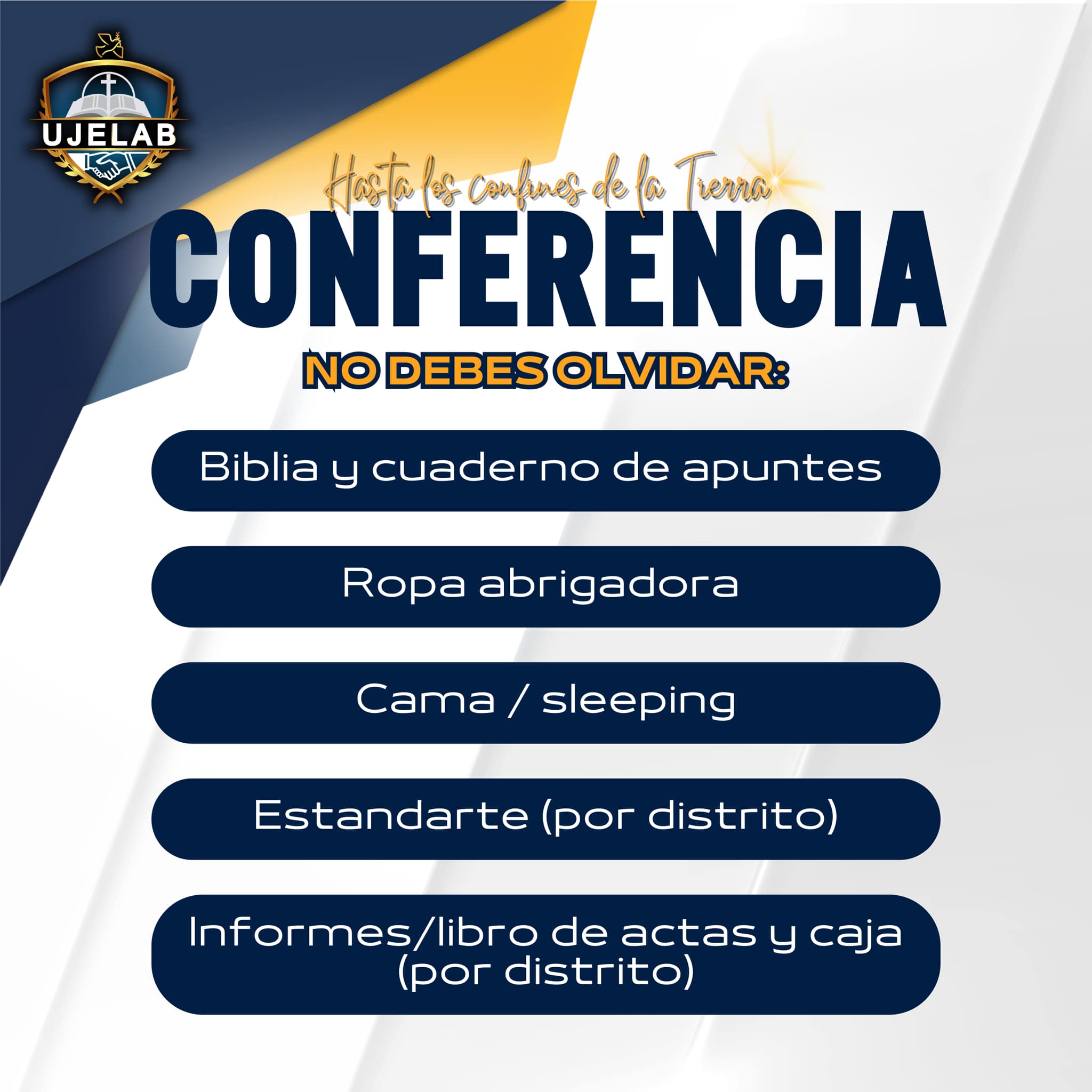 IMPORTANT... - Unión Juventud Evangélica Los Amigos de Bolivia | Facebook